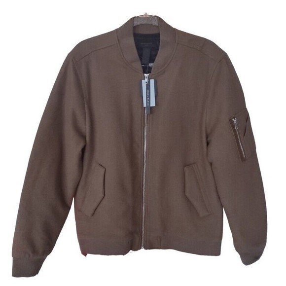 Magaschoni | Jackets & Coats | Magaschoni Man Wool Blend Bomber Jacket ...